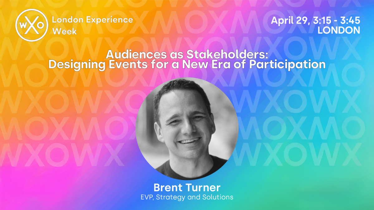 Taking the Stage at London Experience Week 2025 | Brent Turner